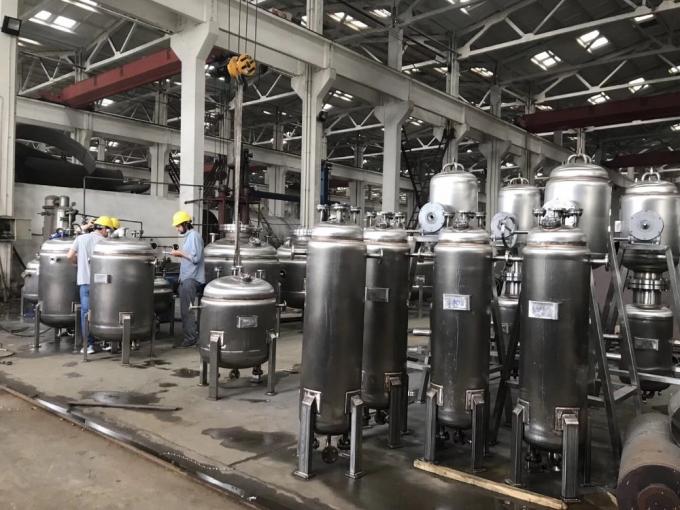 Industrial Stainless Steel Distillation Column / Refinery Distillation ...